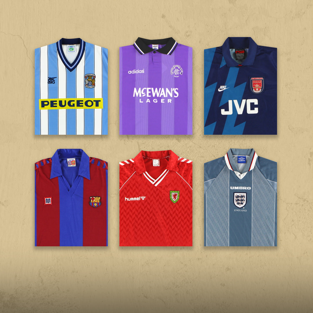 VFS Gold | The Best Of Retro Football Kits | Vintage Football Shirts