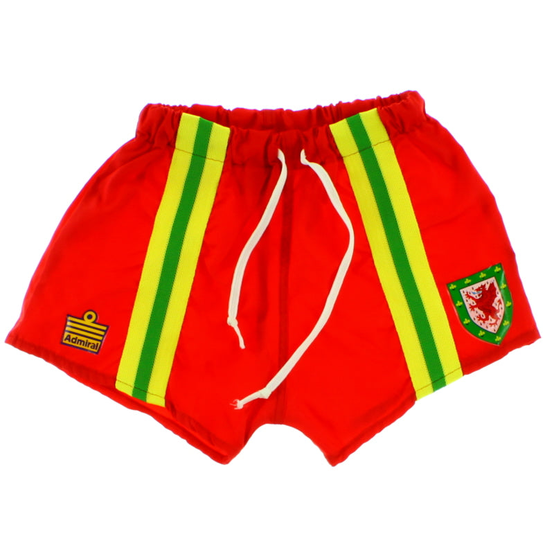 1976-79 Wales Home Shorts *Mint* S.Boys – Vintage Football Shirts