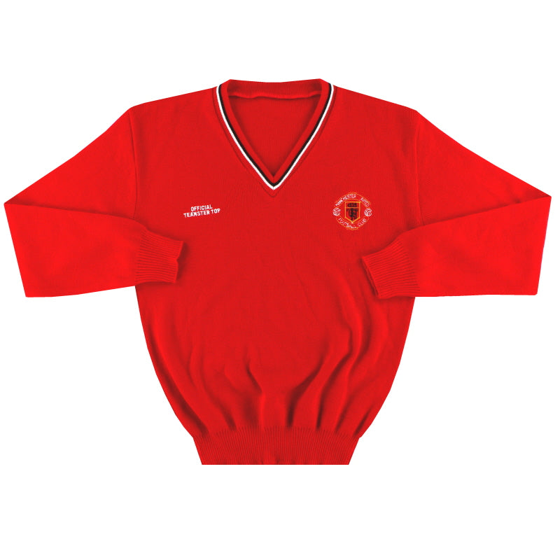 1978-79 Manchester United Teamster Sweatshirt L | Vintage Football Shirts