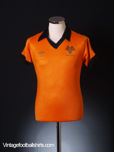 1979-82 Wolves Home Shirt S | Vintage Football Shirts