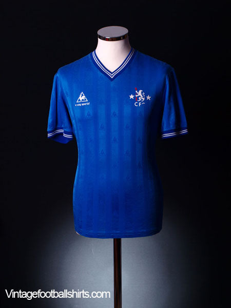 1985-86 Chelsea Home Shirt L | Vintage Football Shirts