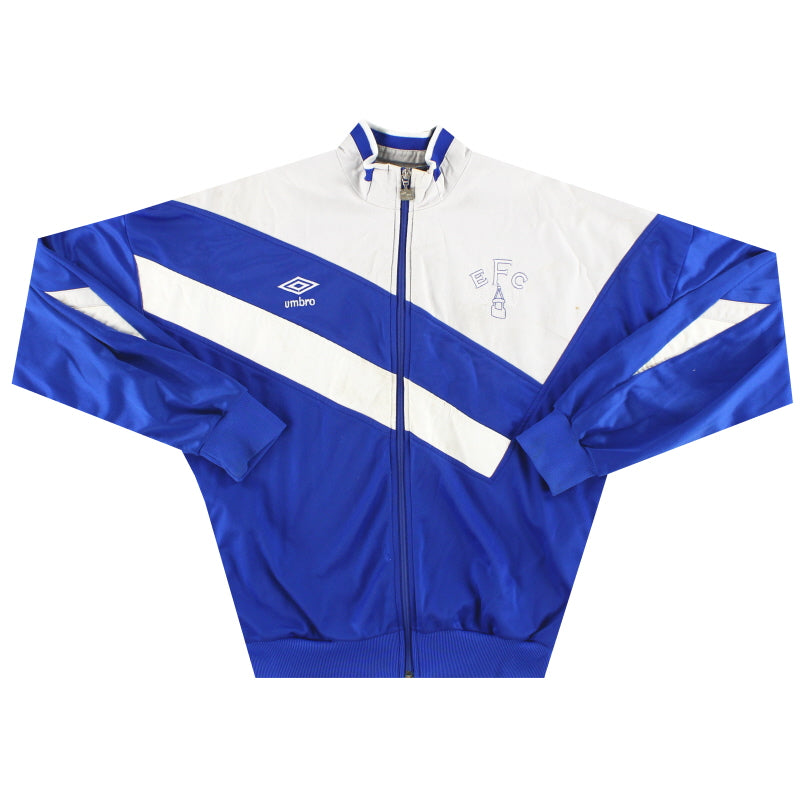 1988-90 Everton Umbro Zip Track Top S | Vintage Football Shirts