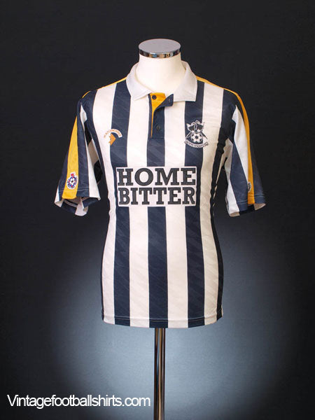 1989-91 Notts County Home Shirt M | Vintage Football Shirts