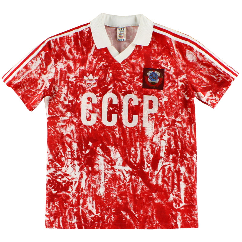 1989-91 Soviet Union Home Shirt M 301084 – Vintage Football Shirts