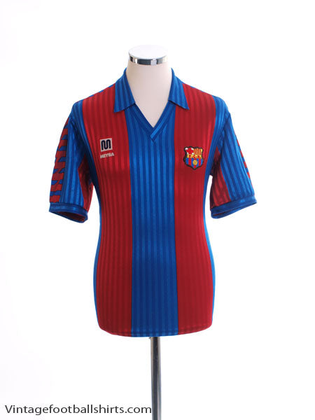 1989-92 Barcelona Home Shirt M | Vintage Football Shirts