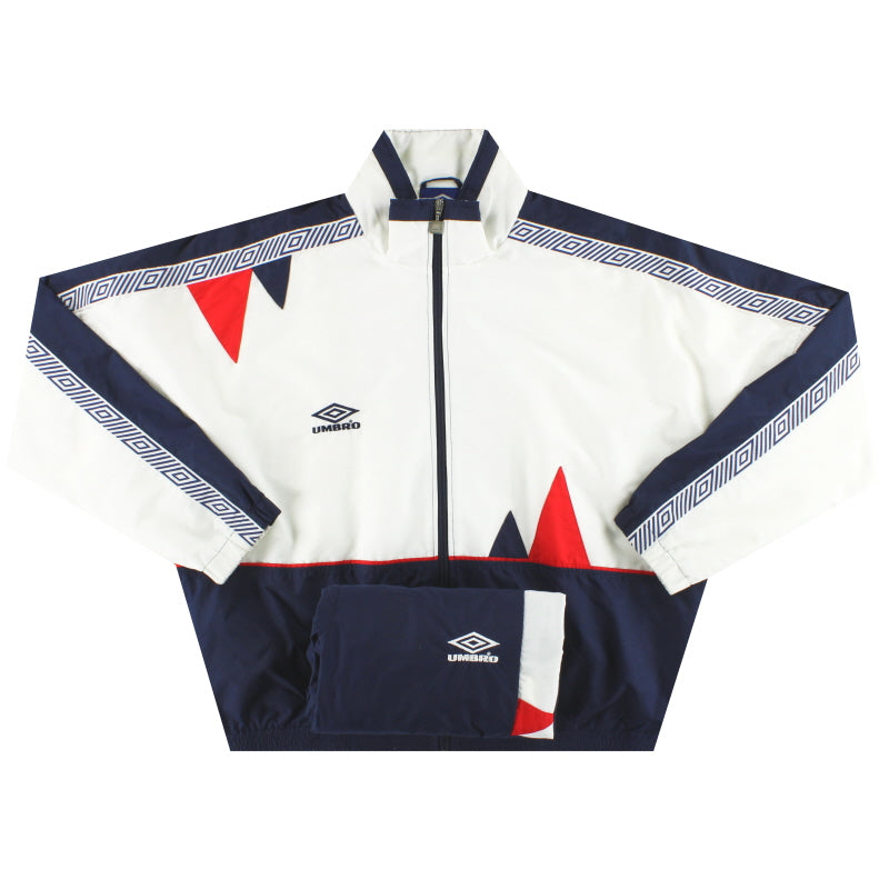 1990-92 Umbro Tracksuit *Mint* L | Vintage Football Shirts