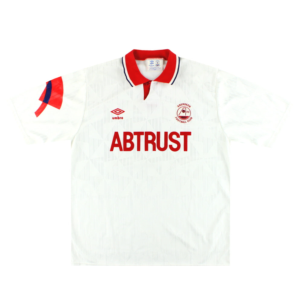 1990-93 Aberdeen Umbro Away Shirt XL | Vintage Football Shirts