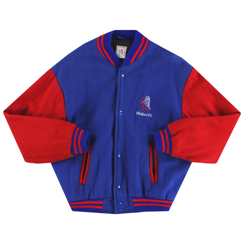 1990's Chelsea Varsity Jacket M | Vintage Football Shirts
