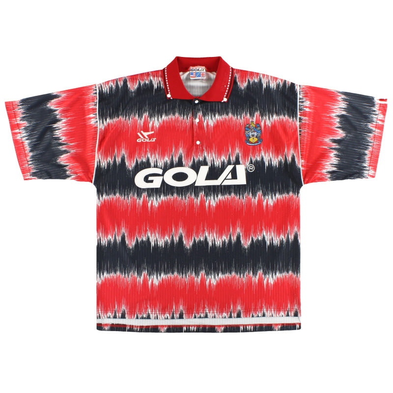 1991-92 Huddersfield Town Gola Away Shirt S | Vintage Football Shirts