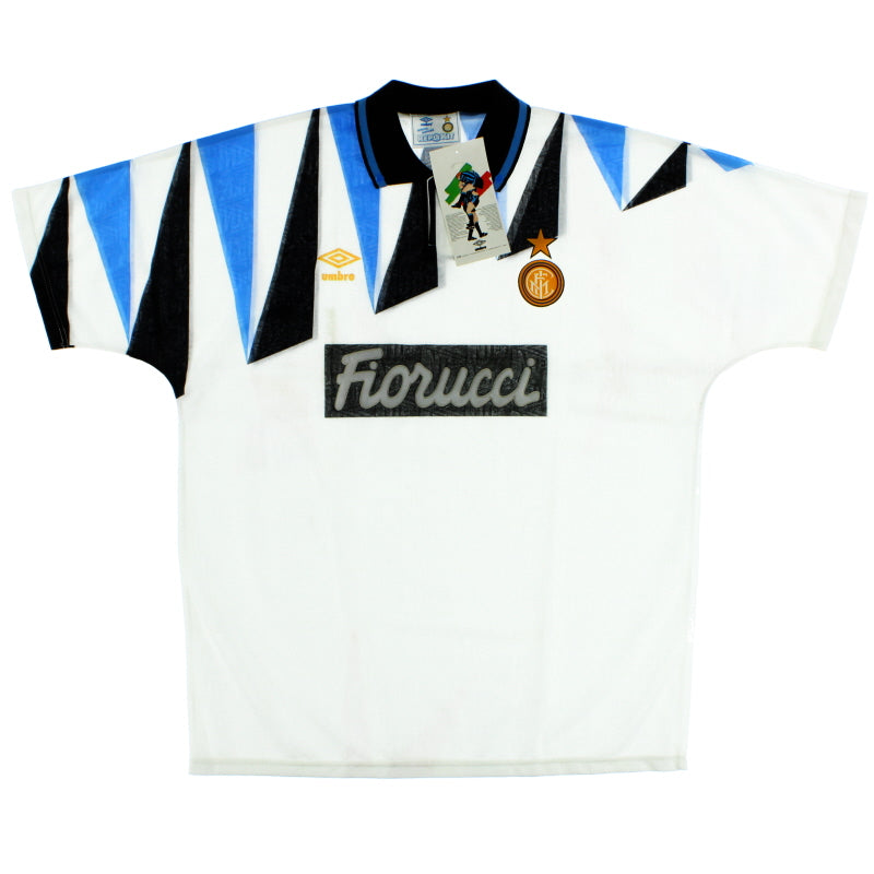 1991-92 Inter Milan Away Shirt *BNIB* 734165 | Vintage Football Shirts