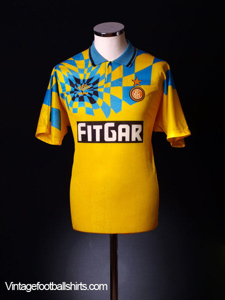 1991-92 Inter Milan Third Shirt XL | Vintage Football Shirts