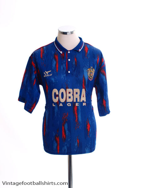 1991-92 Stockport County Home Shirt S | Vintage Football Shirts