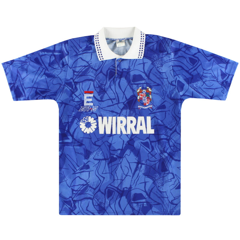 1991-93 Tranmere Rovers Away Shirt S | Vintage Football Shirts
