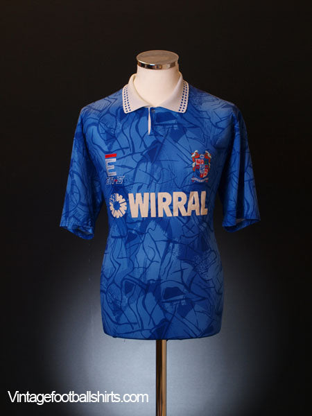 1991-93 Tranmere Rovers Away Shirt XL | Vintage Football Shirts
