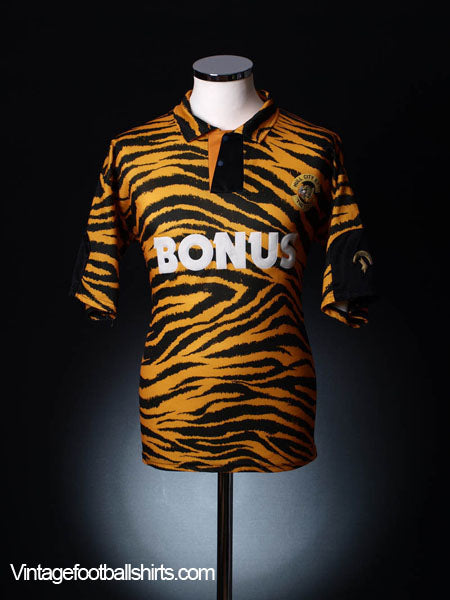 1992-93 Hull City Home Shirt L | Vintage Football Shirts