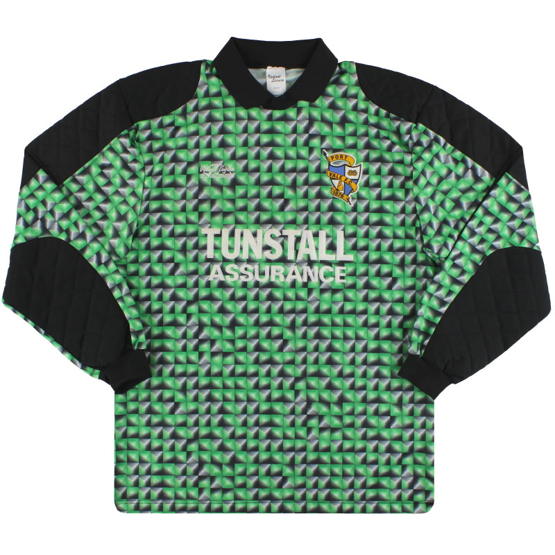 1992-93 Port Vale Goalkeeper Shirt #1 L | Vintage Football Shirts
