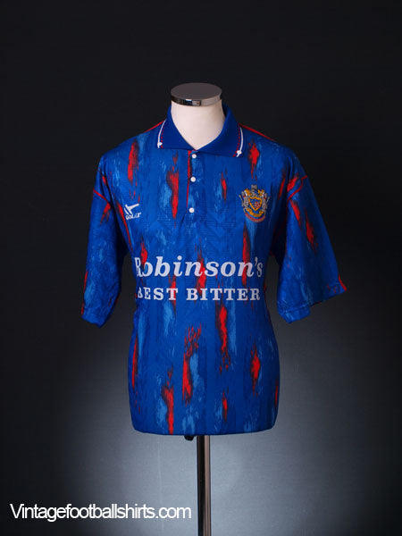 1992-93 Stockport County Home Shirt XL | Vintage Football Shirts