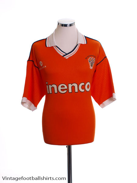 1993-94 Blackpool Home Shirt M | Vintage Football Shirts