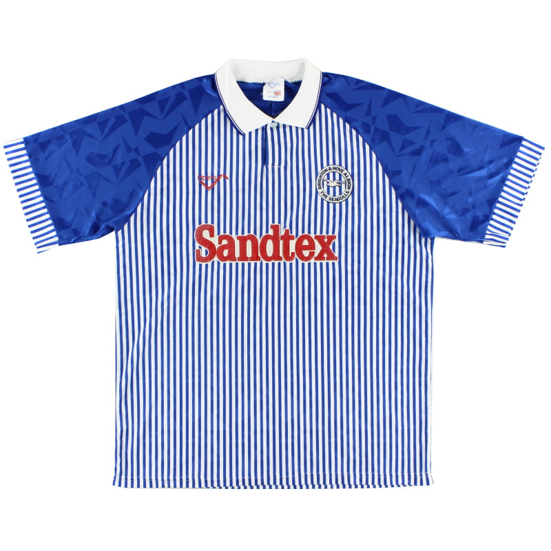 1993-94 Brighton Home Shirt XL | Vintage Football Shirts