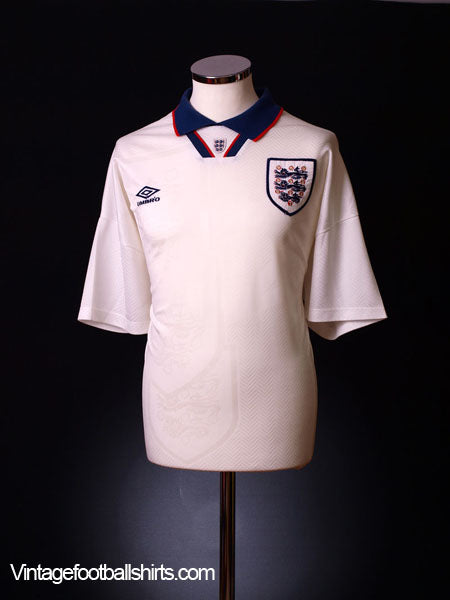 1993-95 England Home Shirt *BNWT* XL | Vintage Football Shirts