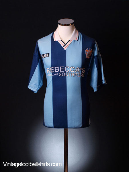 1994-95 Blackpool Away Shirt M | Vintage Football Shirts