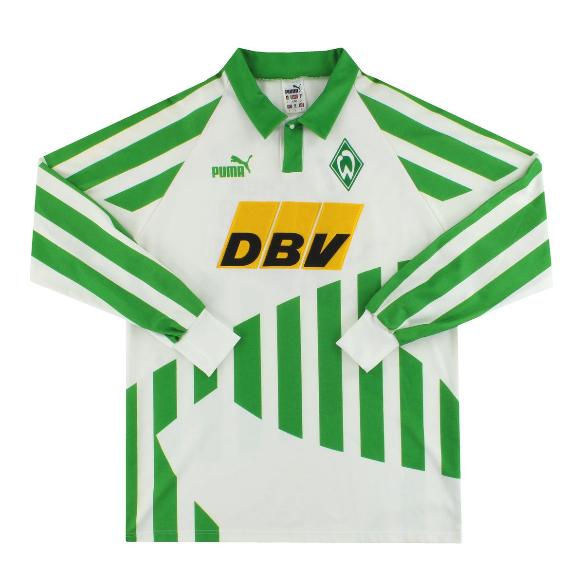 1994-95 Werder Bremen 'Fan-Club' Home Shirt L/S L | Vintage Football Shirts