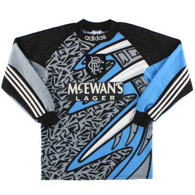 1994-96 Rangers adidas Goalkeeper Shirt S | Vintage Football Shirts