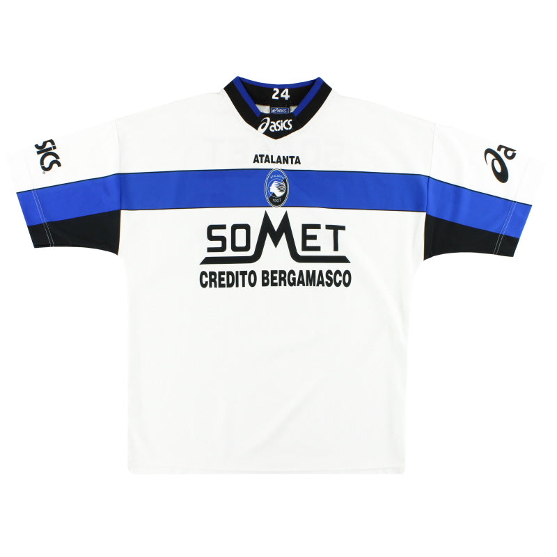 1995-96 Atalanta Asics Player Issue Training Shirt #24 XL | Vintage ...