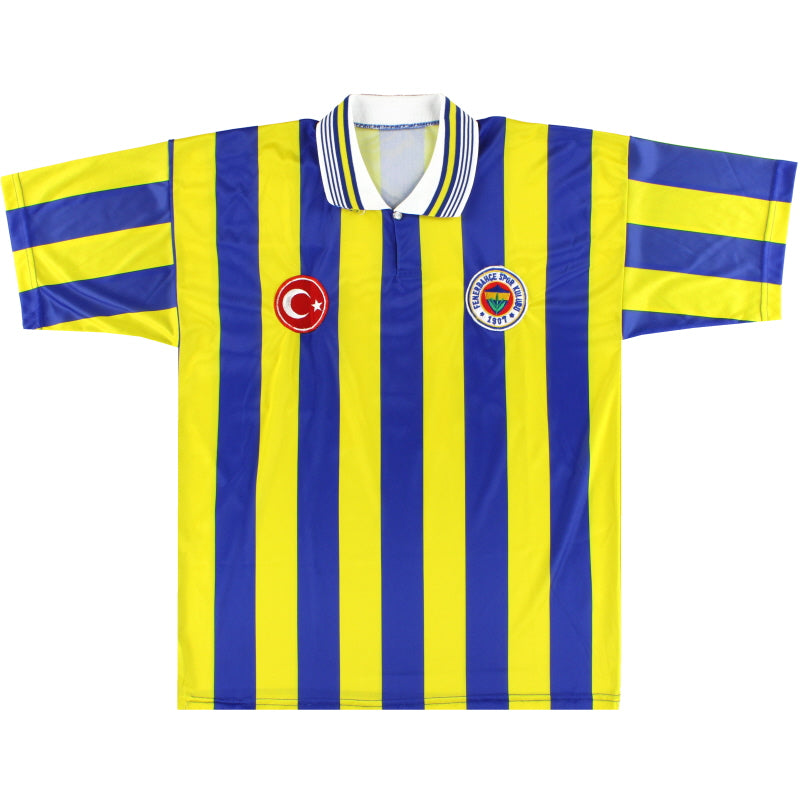 1995-96 Fenerbahce Home T-Shirt #11 L | Vintage Football Shirts