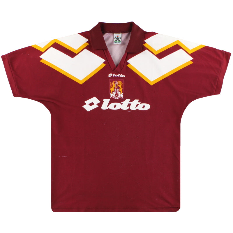 1995-96 Northampton Lotto Home Shirt L | Vintage Football Shirts