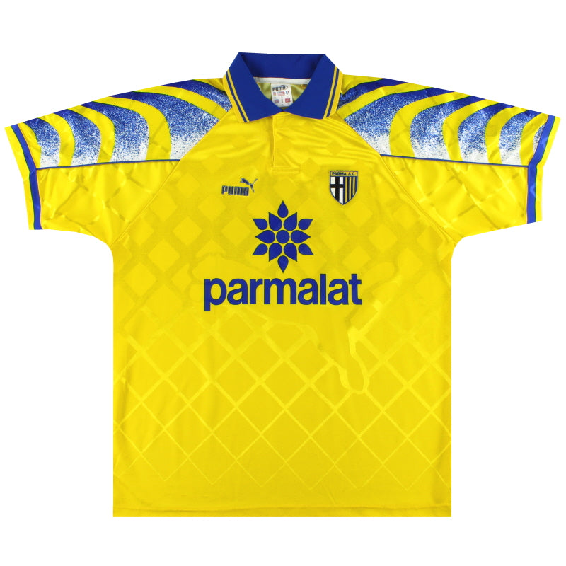 1995-96 Parma Puma Player Issue Third Shirt #18 XL | Vintage Football ...