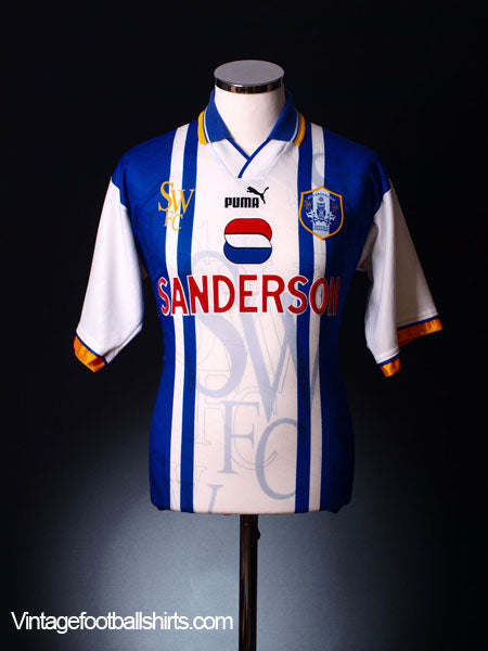 1995-97 Sheffield Wednesday Home Shirt L | Vintage Football Shirts