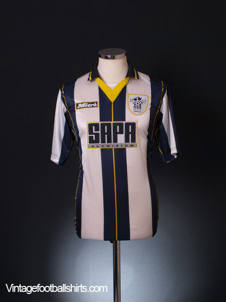 1996-97 Notts County Home Shirt M | Vintage Football Shirts