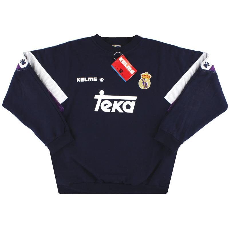 1996-97 Real Madrid Kelme Sweatshirt *w/tags* XL 84028 – Vintage ...