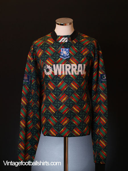 1996-97 Tranmere Rovers Match Issue Goalkeeper Shirt #1 | Vintage ...