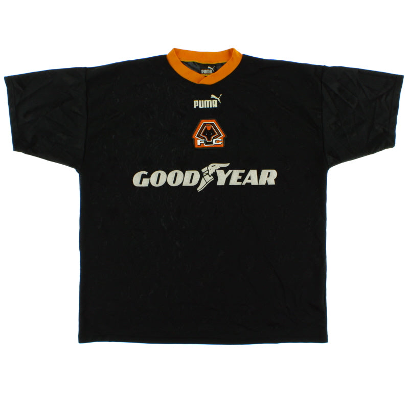 1996-97 Wolves Puma Training Shirt XL | Vintage Football Shirts