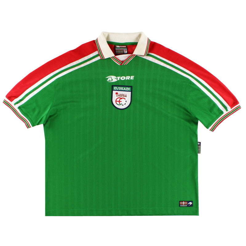 1997-00 Euskadi Home Shirt XXL | Vintage Football Shirts
