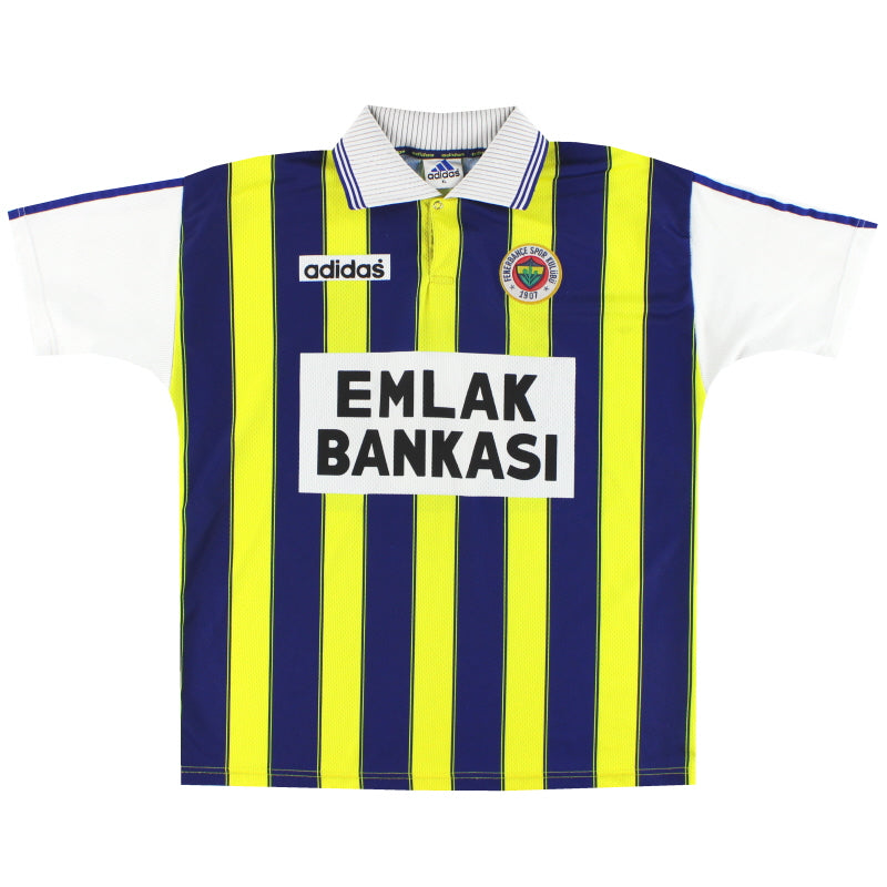 1997-98 Fenerbahce adidas Home Shirt #8 XL | Vintage Football Shirts