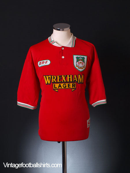 1997-98 Wrexham Home Shirt L | Vintage Football Shirts