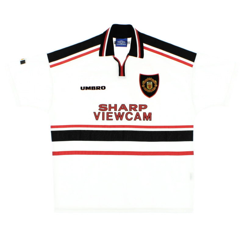 1997-99 Manchester United Umbro Away Shirt M | Vintage Football Shirts