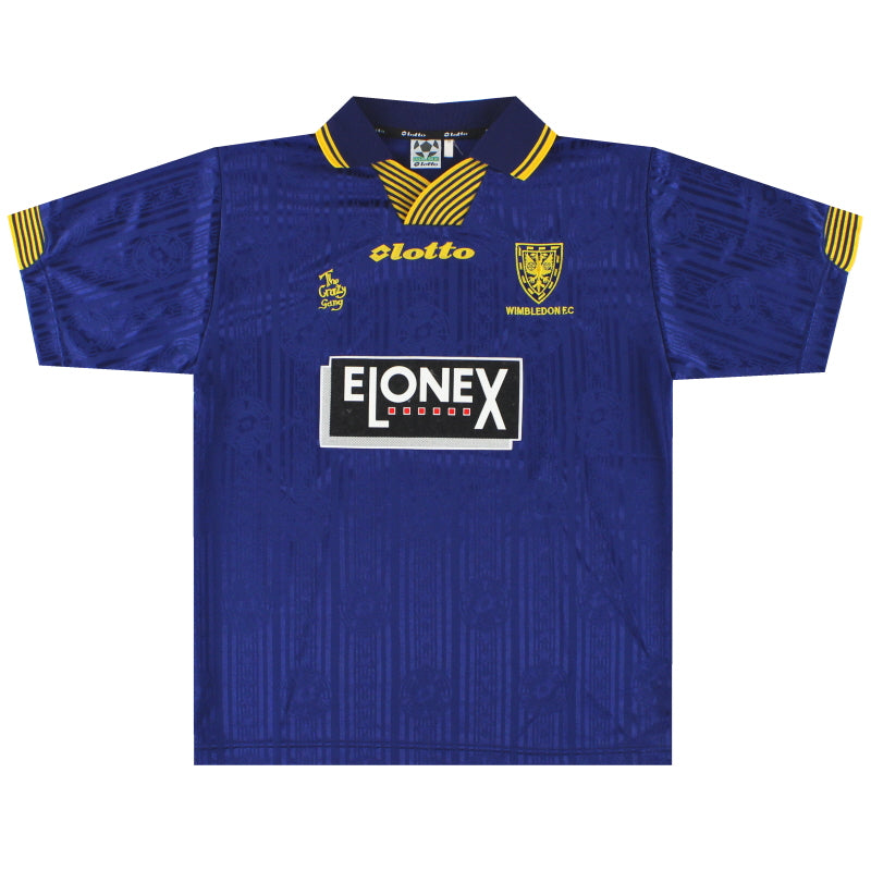 1997-99 Wimbledon Lotto Home Shirt *As New* S | Vintage Football Shirts