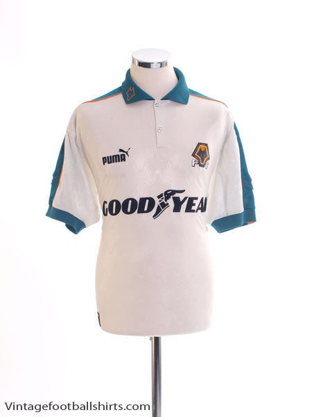 1997-99 Wolves Away Shirt M | Vintage Football Shirts