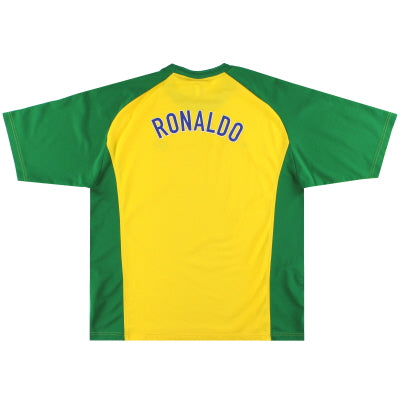 1998-00 Brazil Nike Ronaldo 'R9' Tee *w/tags* XXL 166099 | Vintage ...