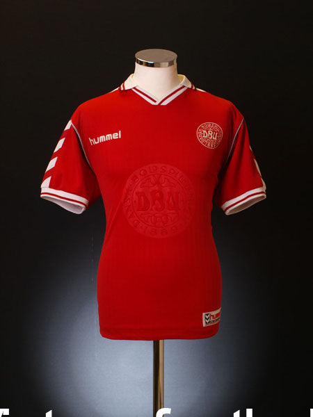 1998-00 Denmark Home Shirt XL | Vintage Football Shirts