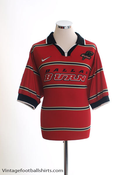 1998-99 Dallas Burn Home Shirt L | Vintage Football Shirts
