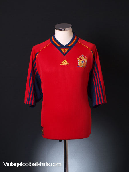 1998-99 Spain Home Shirt *BNWT* S | Vintage Football Shirts