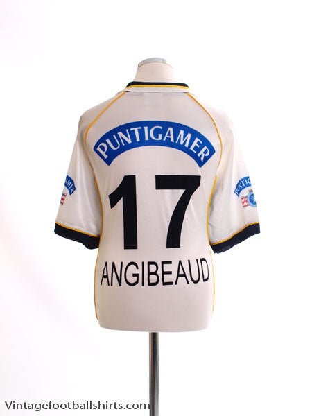 1998-99 Sturm Graz Home Shirt Angibeaud #17 M | Vintage Football Shirts