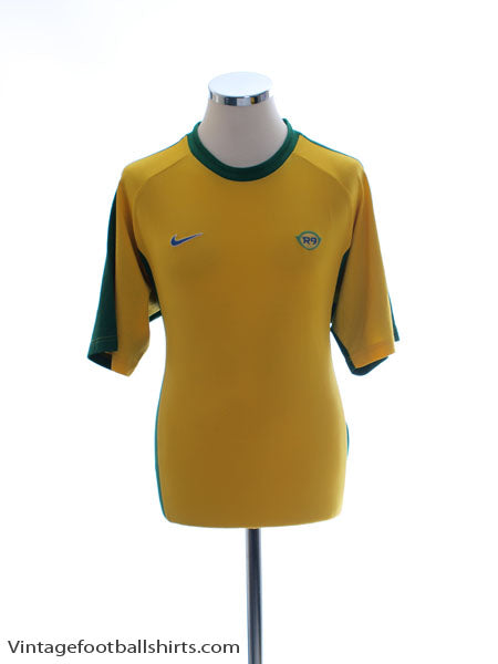 1998 Brazil R9 T-Shirt Ronaldo M | Vintage Football Shirts