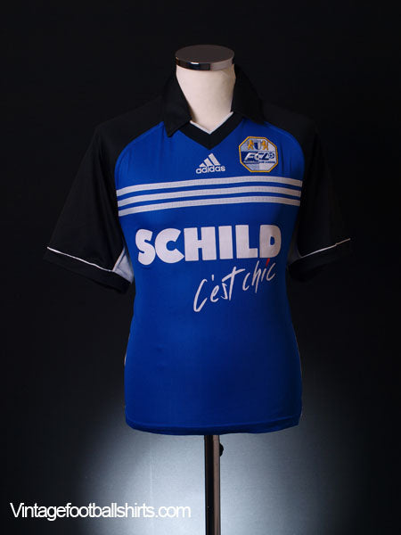 1999-00 FC Luzern Home Shirt S | Vintage Football Shirts