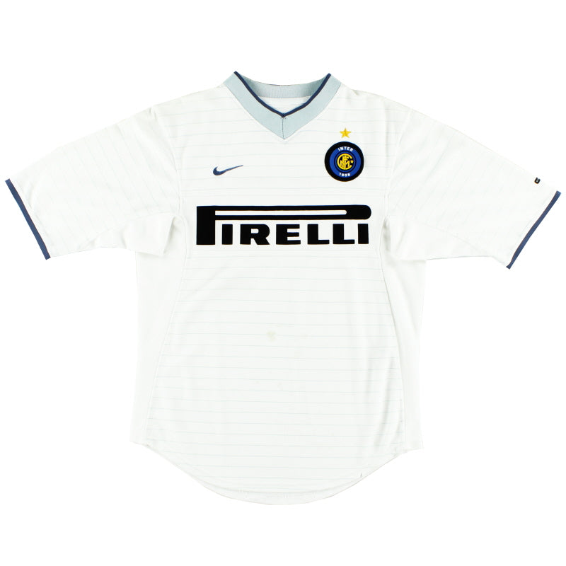 2000-01 Inter Milan Away Shirt S – Vintage Football Shirts